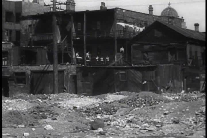 Stock video of circa 1930s - american slums in | 6010685 | Shutterstock