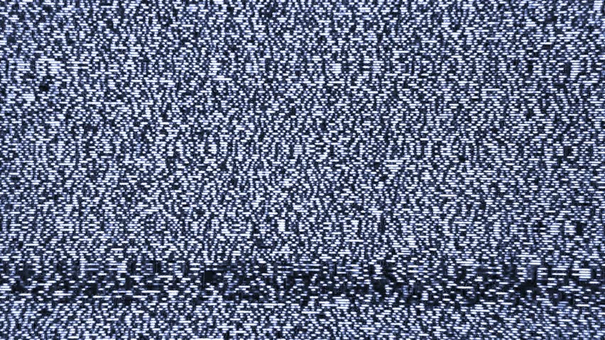 Close Up Of Static On TV Screen Stock Footage Video 5865362 | Shutterstock