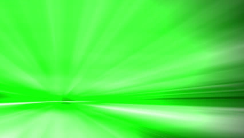 Looping Green Flowing Light Rays Solid Color Abstract Animated ...
