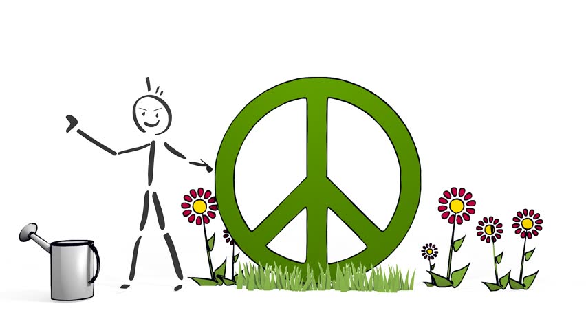 Stock video of sktech stick man grows a hand | 6235625 | Shutterstock