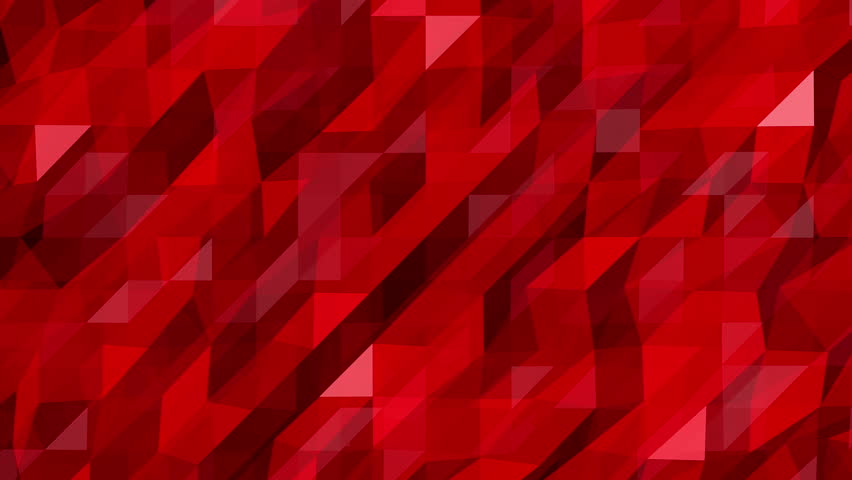 Abstract Red Low Poly Surface As Lovely Background In Stylish Low Poly ...