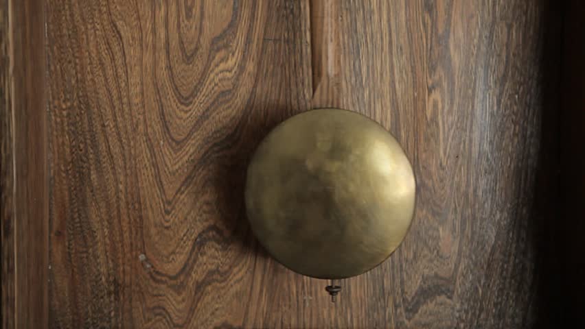 Close up of Swinging Pendulum. Stock Footage Video (100% Royalty-free ...