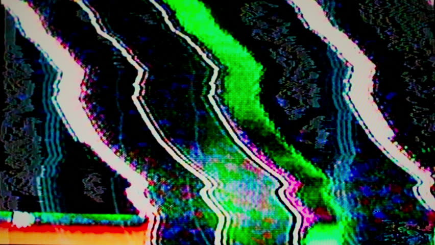 Television Distortion And Interference Stock Footage Video 982669 ...