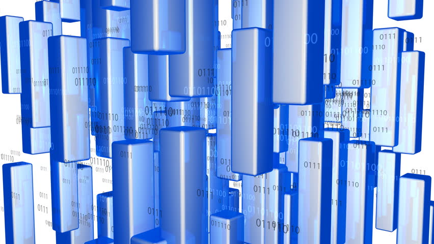 Blue Data Background - Motion Stock Footage Video (100% Royalty-free ...