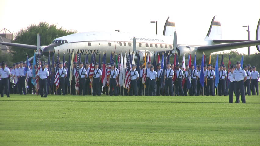 Video Of Usaf Enlisted Basic Training Graduates Marching