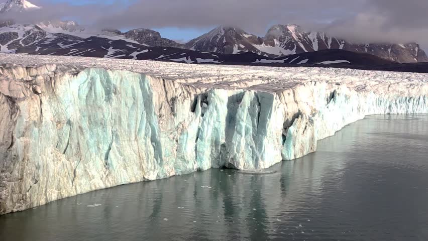 Ice Calving, also Known as Stock Footage Video (100% Royalty-free ...