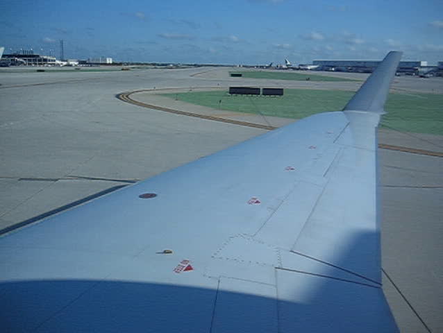 Airplane Taxing in Runway of Stock Footage Video (100% Royalty-free ...