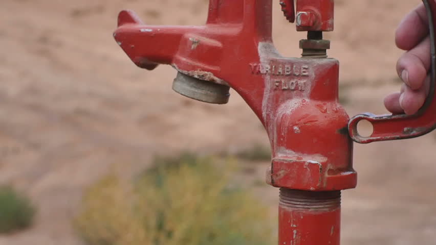 Water Pump in Slow Motion Stock Footage Video (100% Royalty-free ...