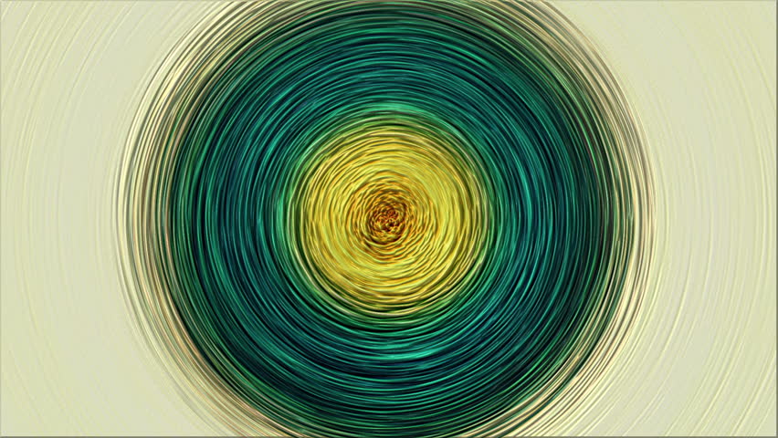 Rotating Concentric Circles Target - Fractal Texture Target With ...