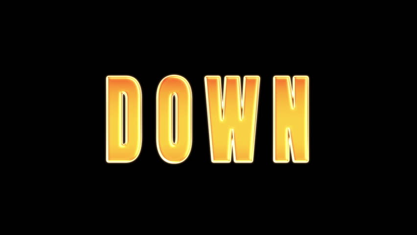 Word Down On Fire, Word Stock Footage Video (100% Royalty-free) 8031535 ...