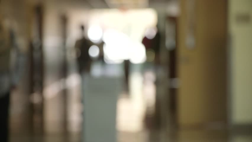 High School Hall Blurry Stock Footage Video (100% Royalty-free) 8139595 ...
