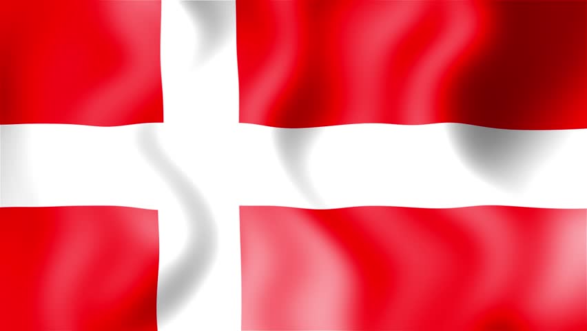 A Waving Denmark Flag - Animation Stock Footage Video 5823338 ...