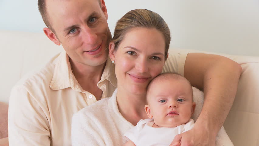 Portrait of Mother, Father and Stock Footage Video (100% Royalty-free ...