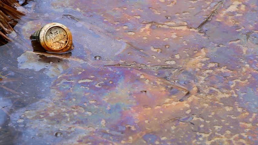 Water Pollution. Natural Disaster. Nature In Danger. Polluted Water ...