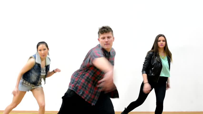 Three Dancers - Group of Stock Footage Video (100% Royalty-free ...