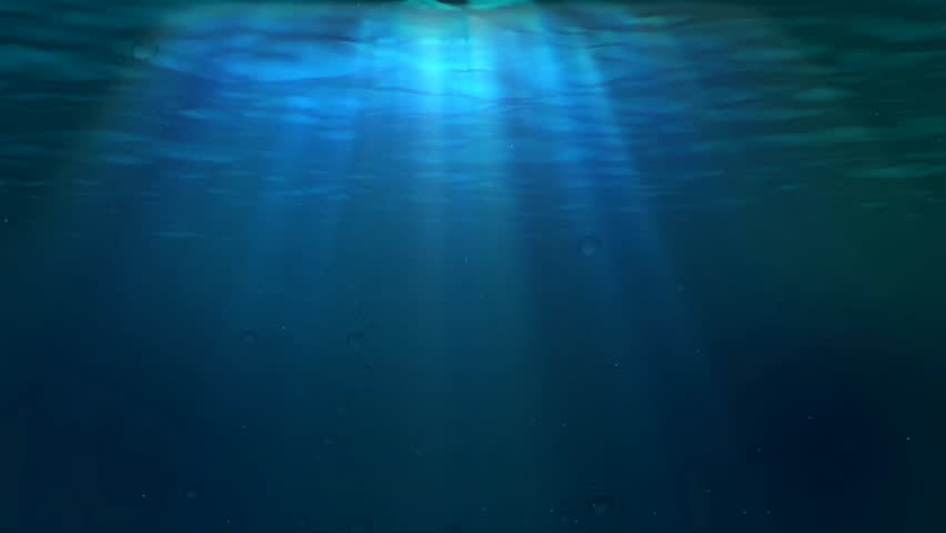 Videoclip stock a tema Looping animation of ocean waves from underwater ...