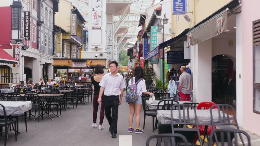 Ehden, Lebanon - 2004 - Shot Of A Busy Sidewalk Cafe In Midan Square In ...